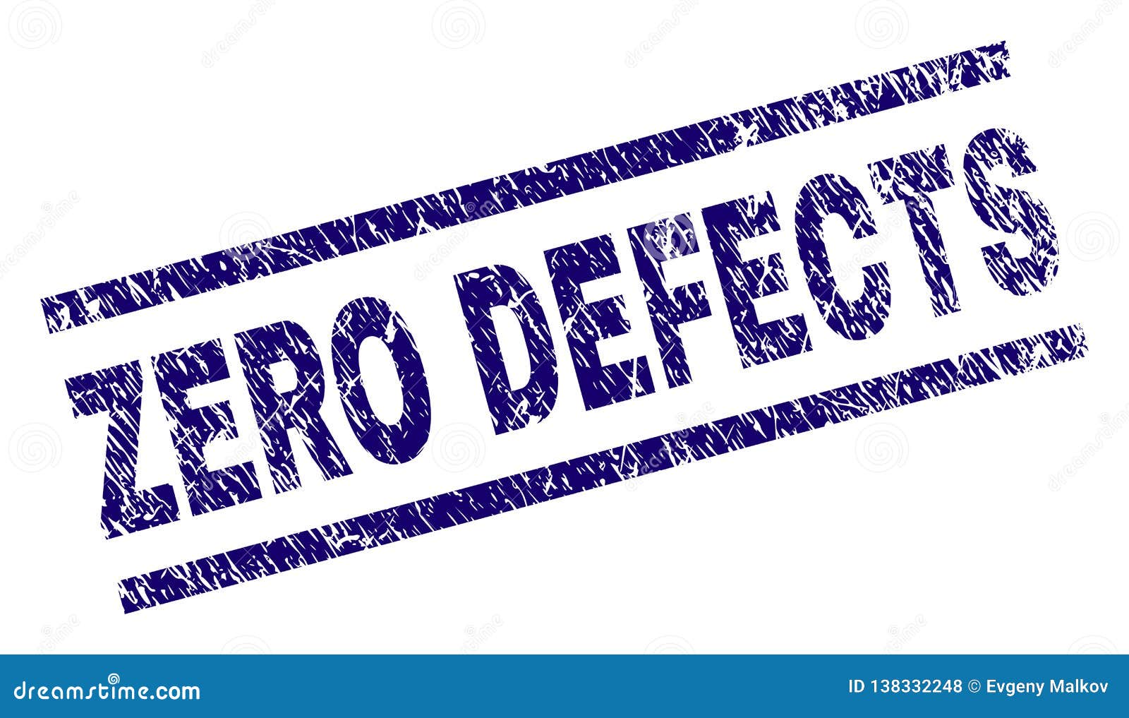 Scratched Textured ZERO DEFECTS Stamp Seal Stock Vector - Illustration ...