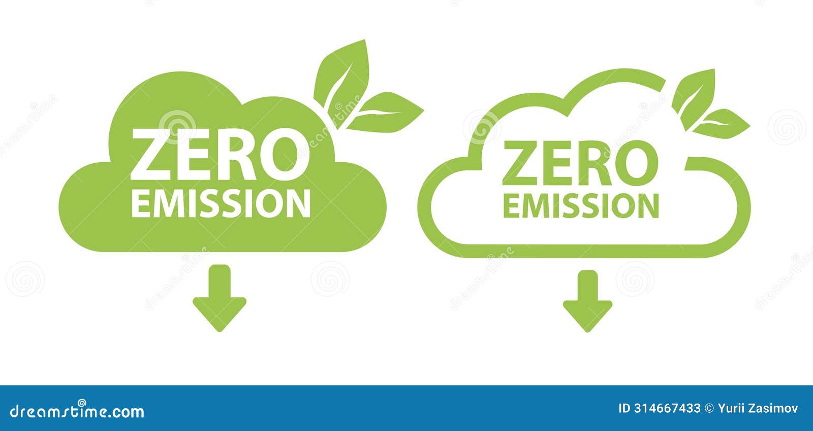 Zero Emission. Net Zero Label Stamp Design Leaves Zero Emission Carbon ...