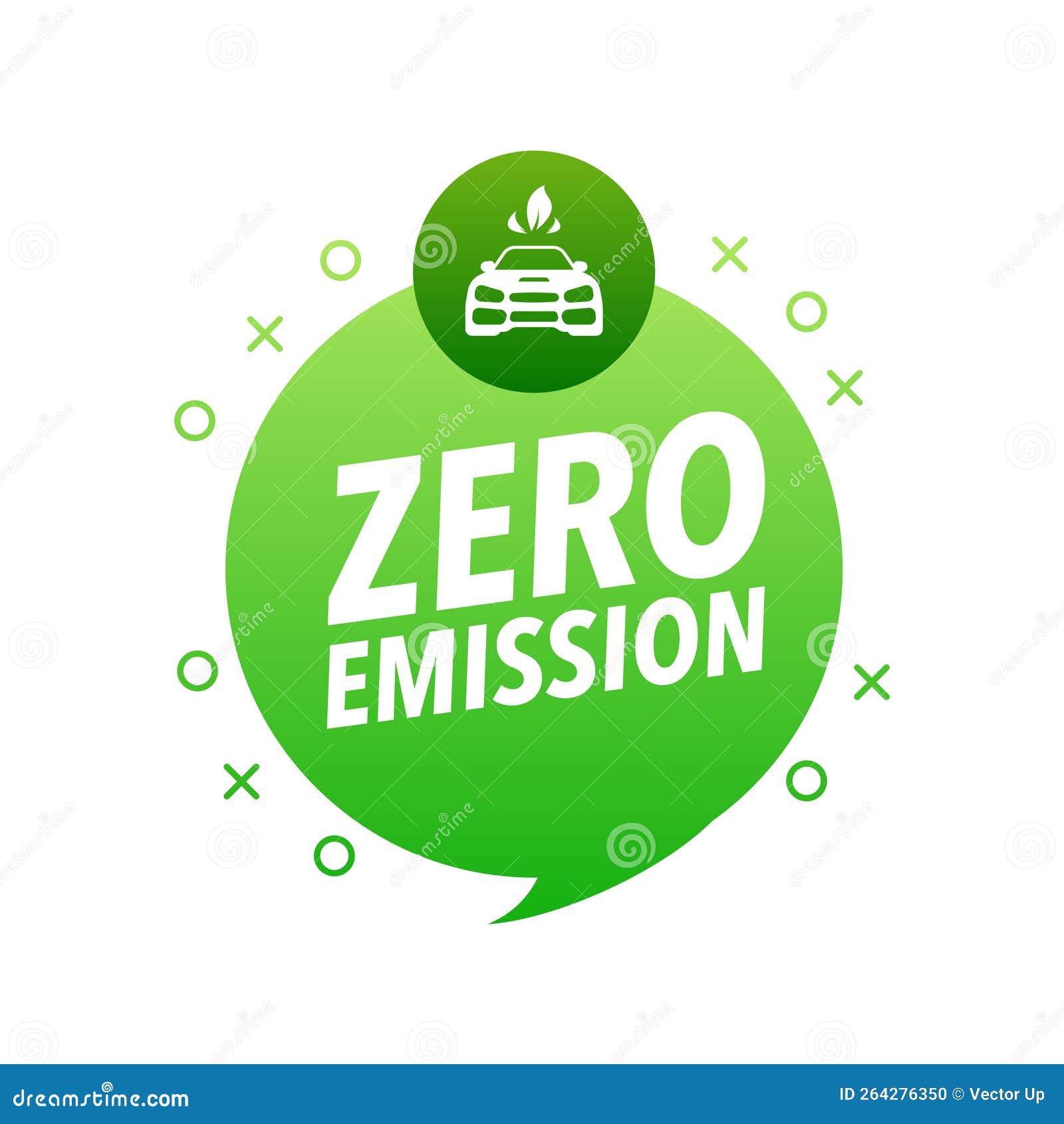 Zero Emission Sign. Clean Energy. CO2 Neutral Power. Environmental ...