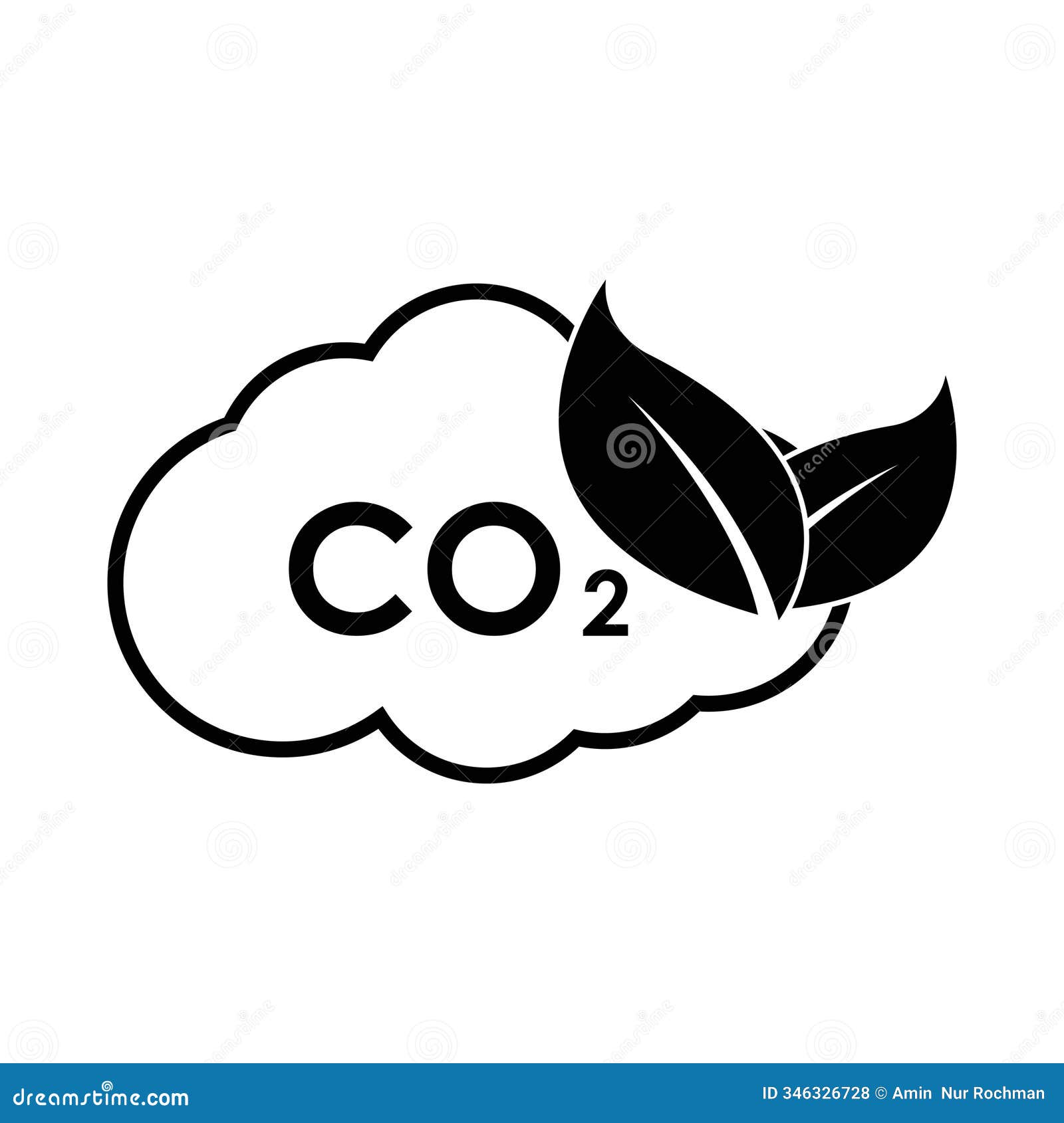 Zero Emissions Icon. Clean Air, Ecology and Environment Symbol Stock ...