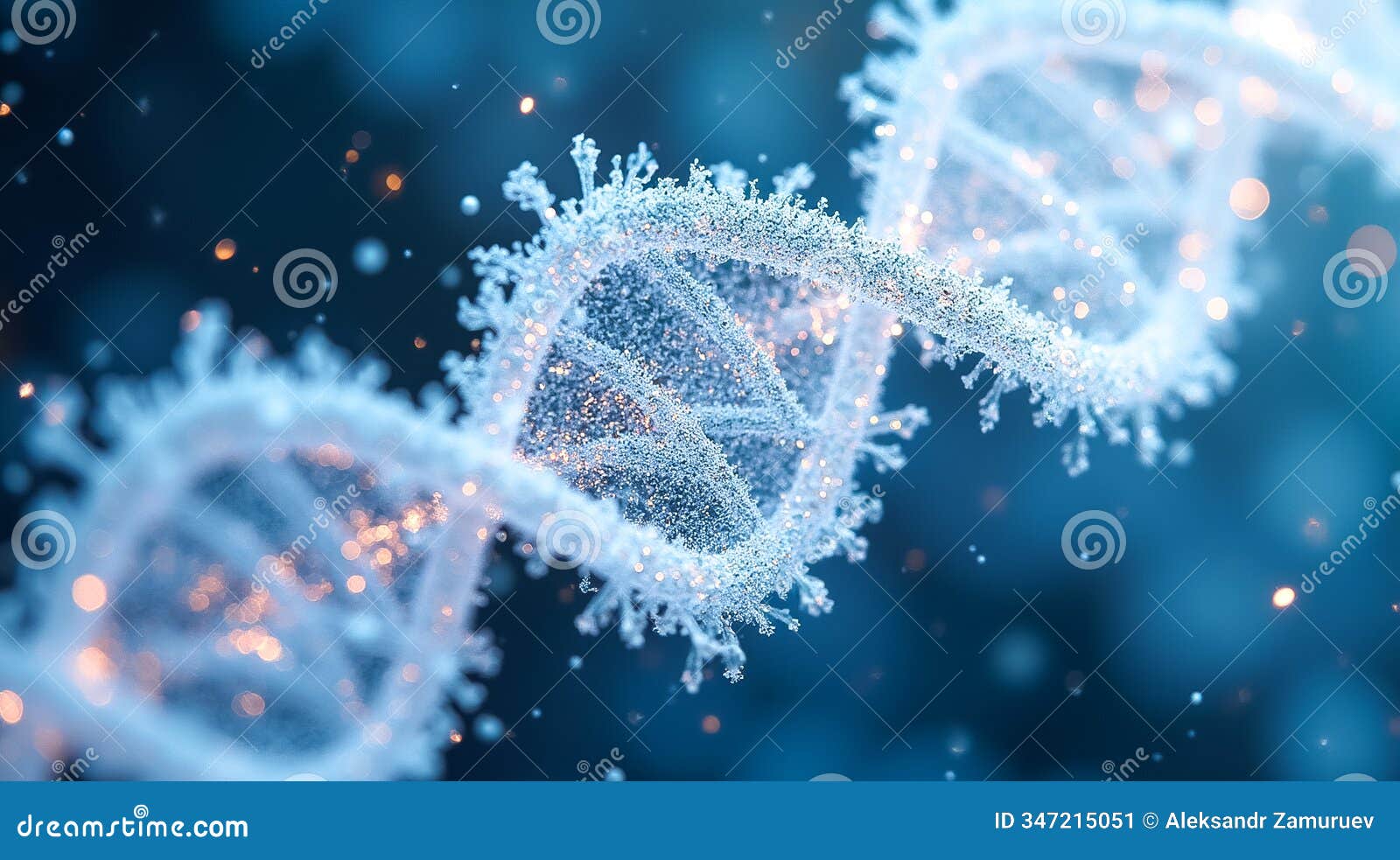 In Zero Gravity, Crystal Snowflakes Form a DNA-like Spiral, Showcasing ...