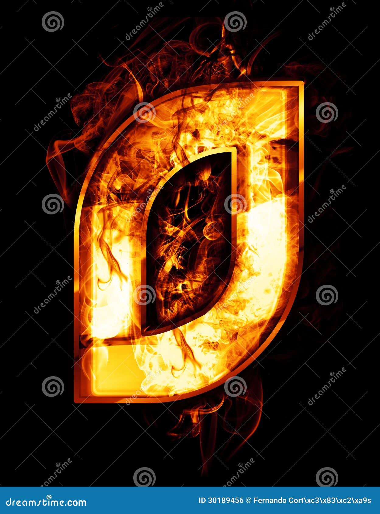 Number 8 Fire. Flames Font Eight . Tattoo Alphabet Character. Fiery ...