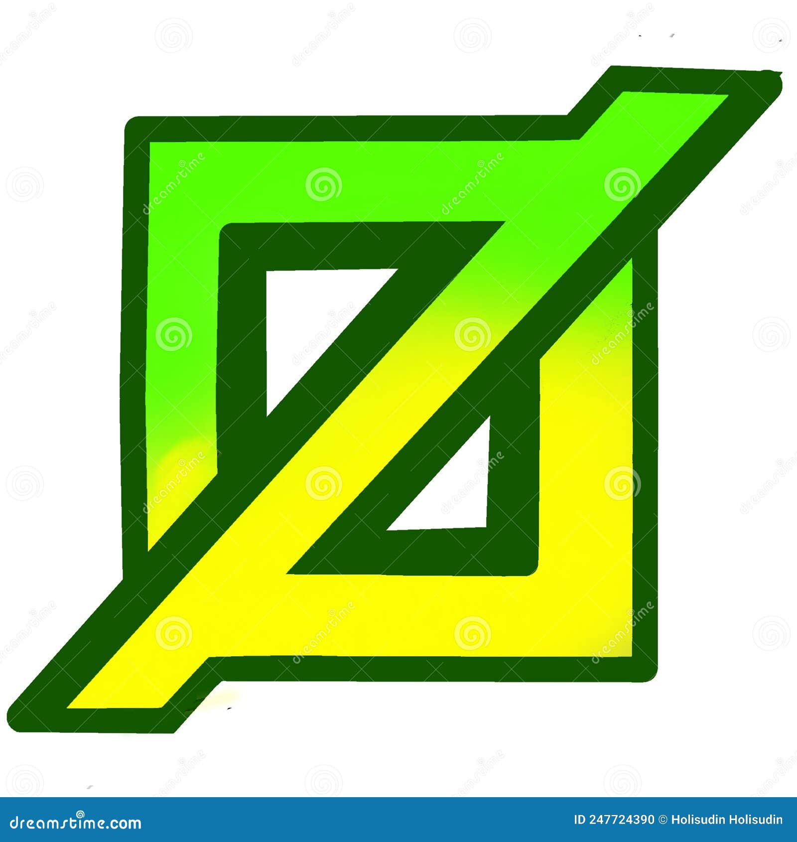 Zero logo design stock illustration. Illustration of plat - 247724390