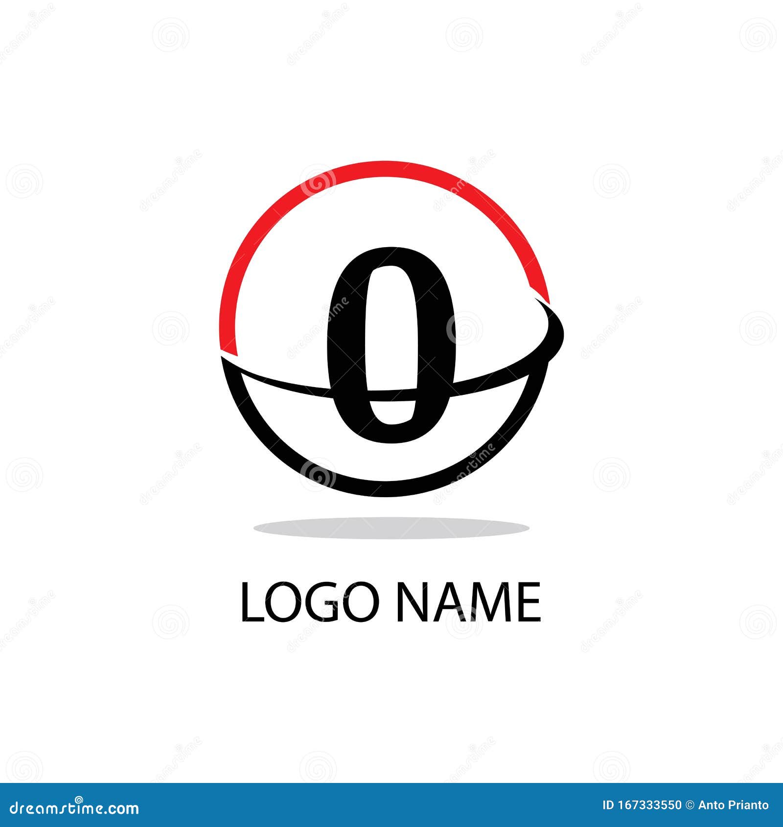 Zero Logo Vector Design Illustration Stock Vector - Illustration of ...