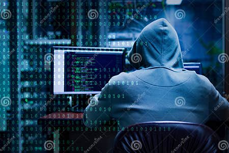 Zero one hacker coding stock image. Image of criminal - 129896215
