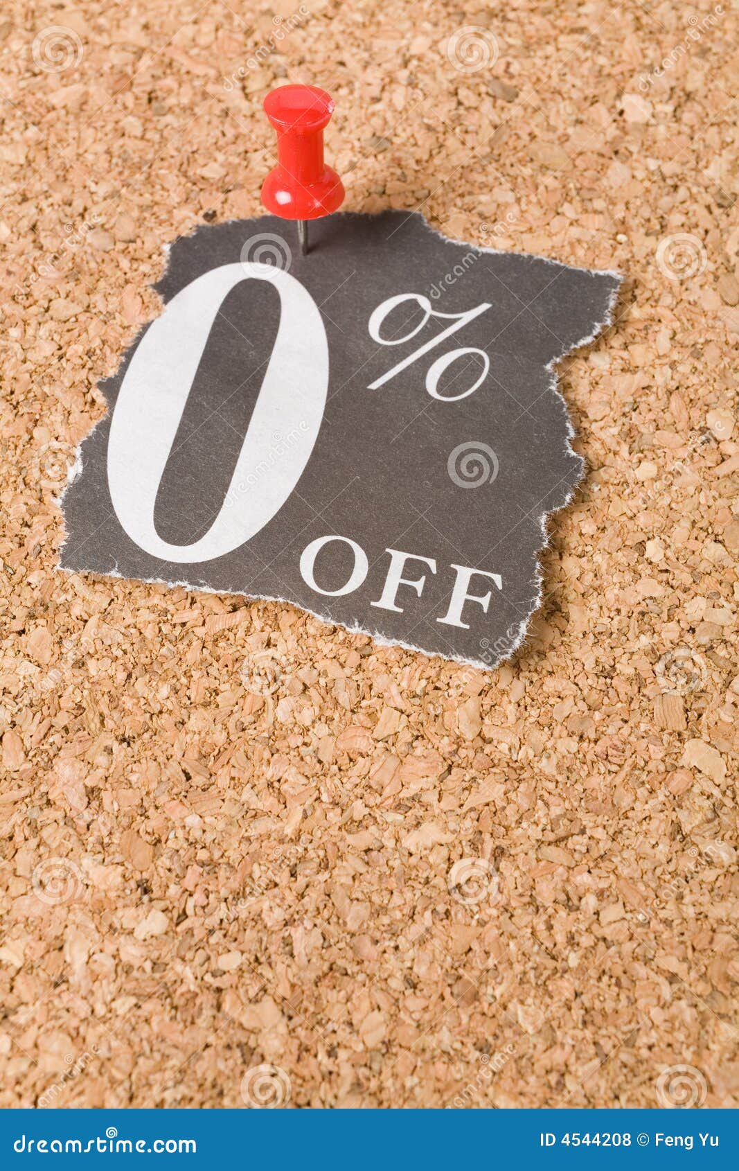 Zero percent off stock photo. Image of single, commercial - 4544208