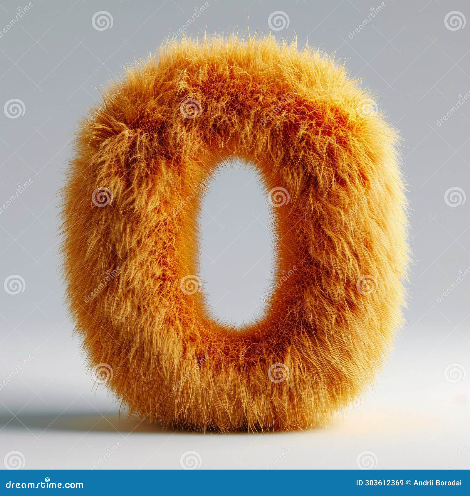 Zero-shaped Happiness: a White Background Tale. Stock Illustration ...