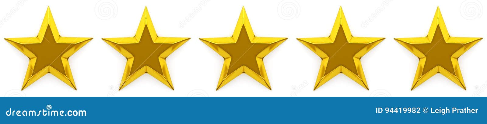 Zero To Five Star Review or Rating Stock Illustration - Illustration of ...