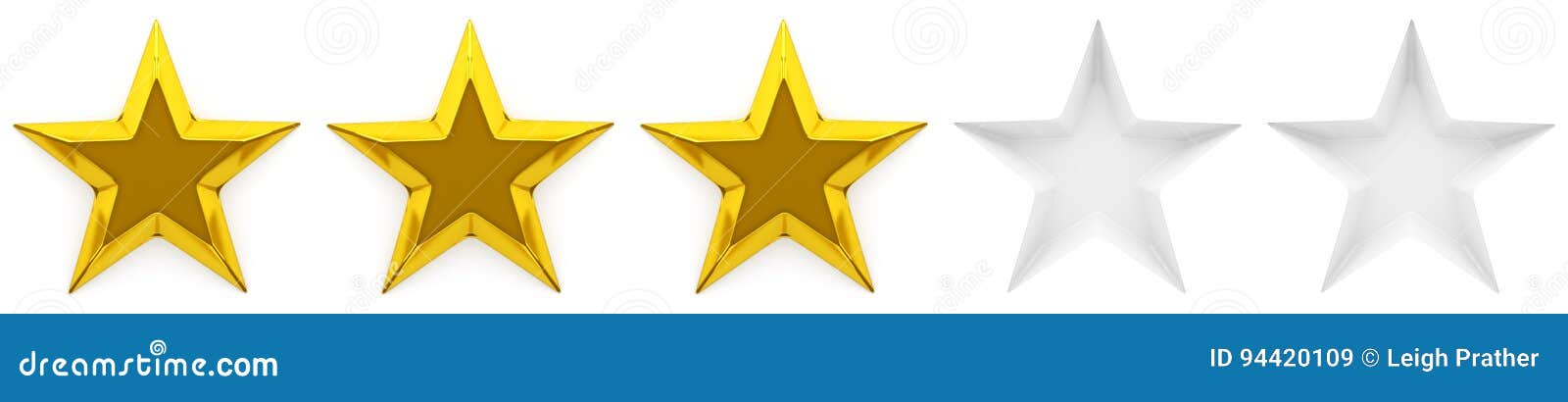 Zero To Five Star Review or Rating Stock Illustration - Illustration of ...