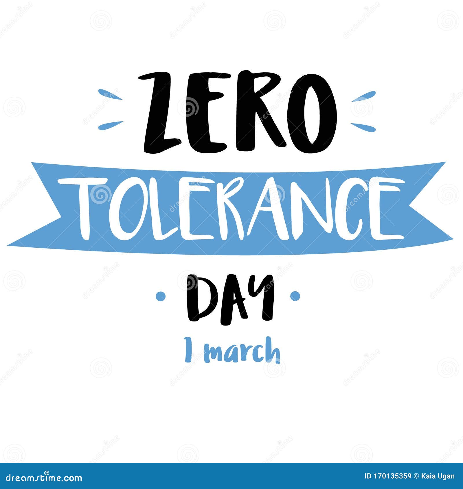 Zero Tolerance. Handwritten Lettering. Typography for Zero ...