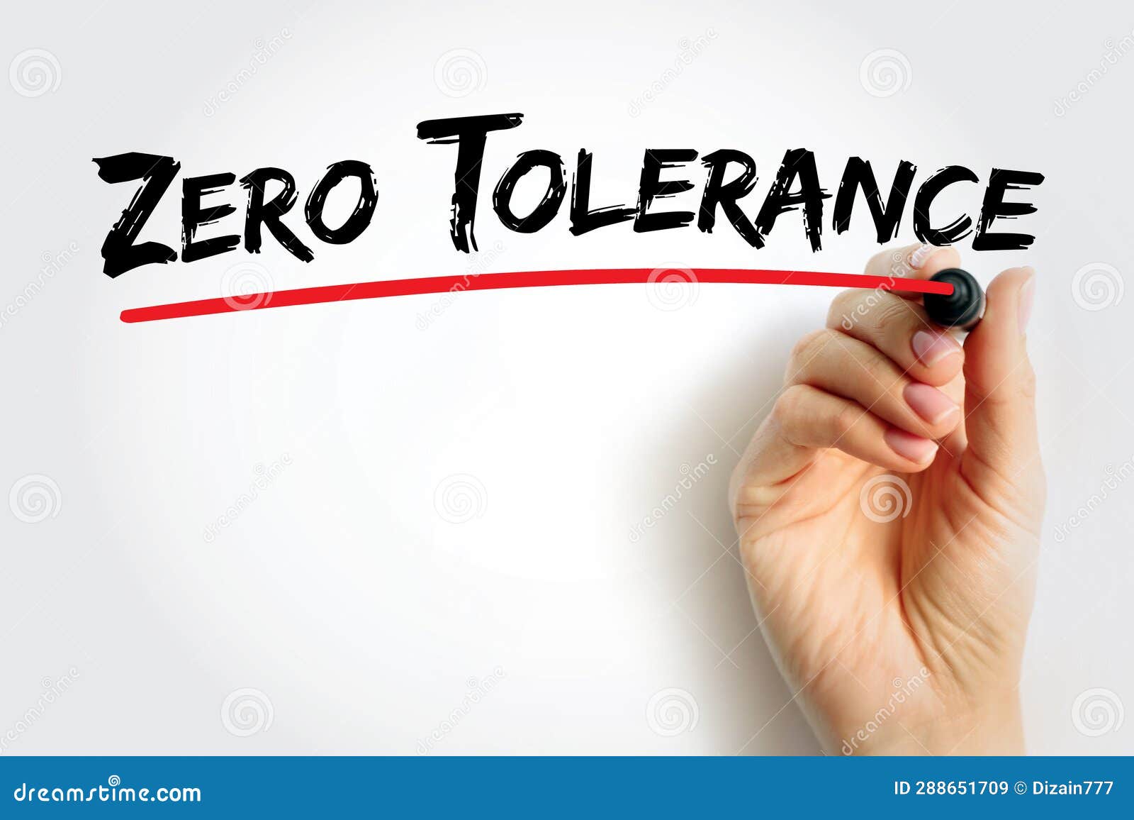 Tolerance Text With Marker Stock Photography | CartoonDealer.com #197799398