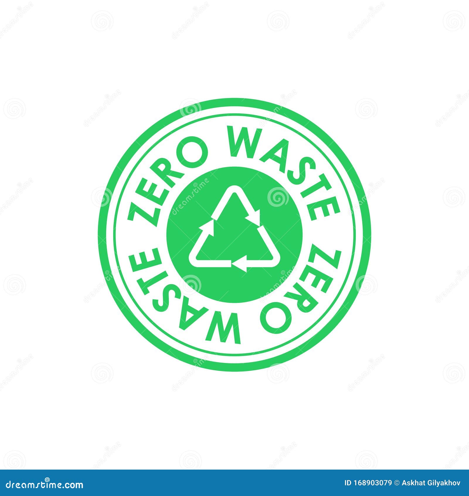 Waste Of The Circle / Exclusive Logo Vector Illustration ...