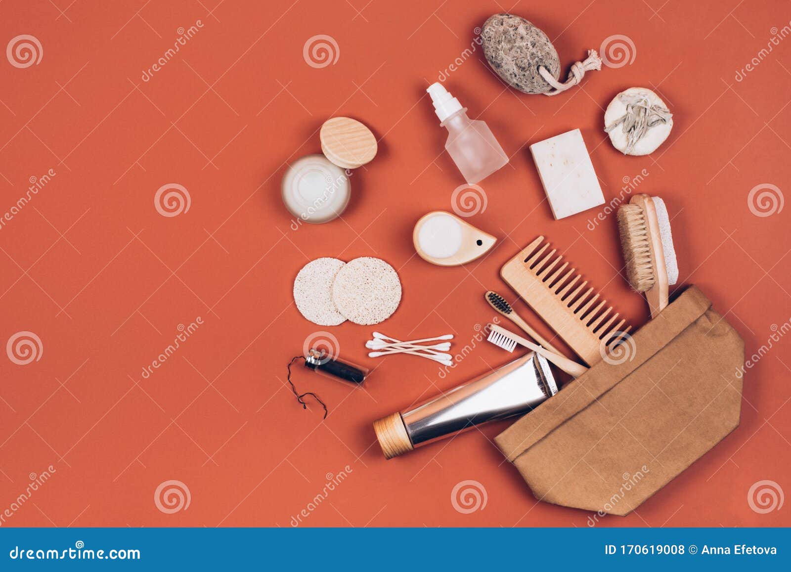 Zero waste cosmetics stock photo. Image of reusable - 170619008