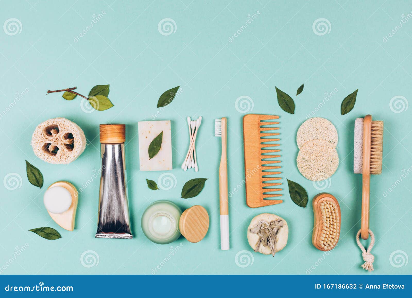 Zero waste cosmetics stock photo. Image of organic, lotion - 167186632