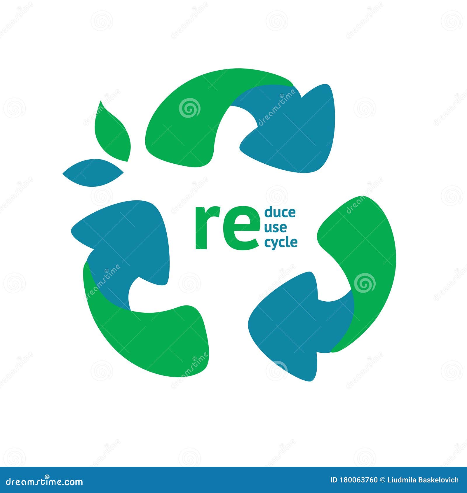 Zero Waste Icon. Symbol of Recycling. Vector Illustration Stock Vector ...