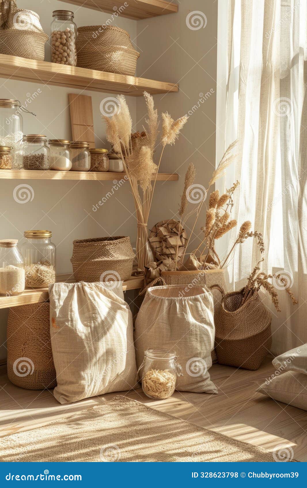 Zero Waste Packaging Mockup Featuring Recycled Materials and Earth ...