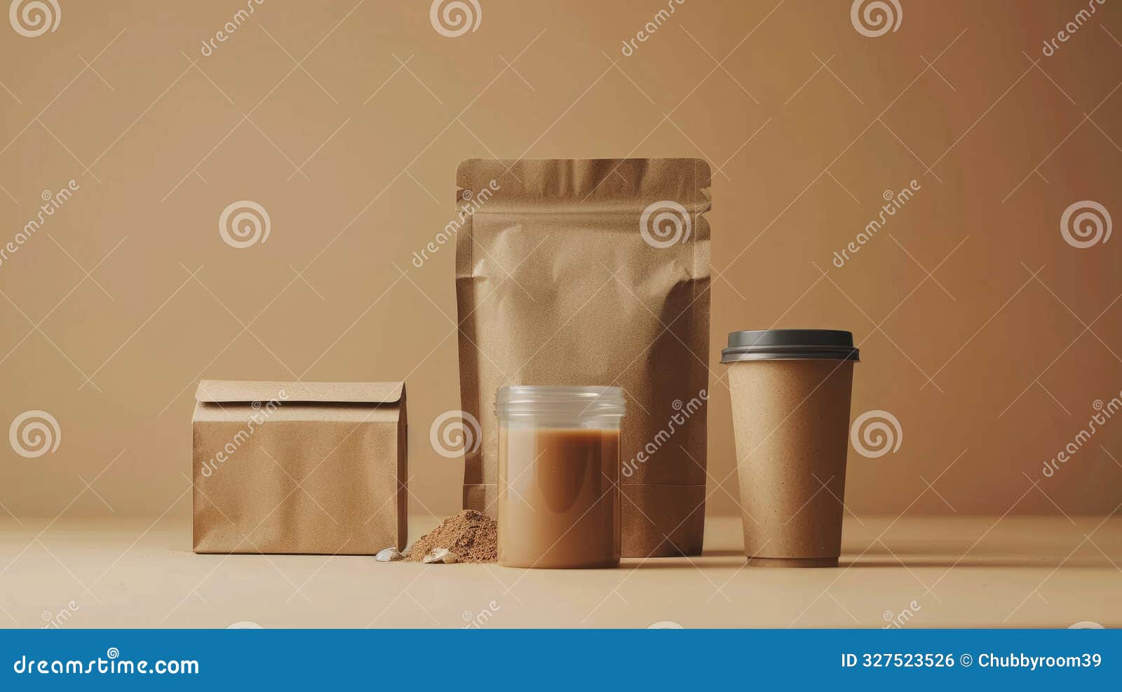 Zero Waste Packaging Mockup Showcasing Eco-friendly Materials and ...