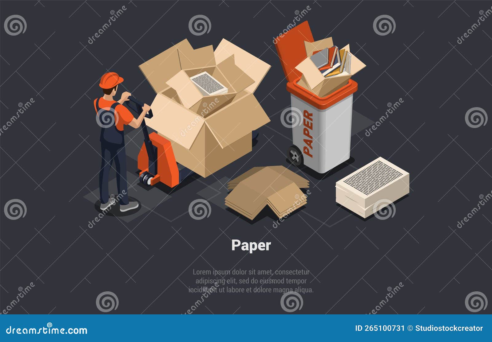 Zero Waste, Reuse, Eco-Friendly, Segregation and Recycling Garbage ...