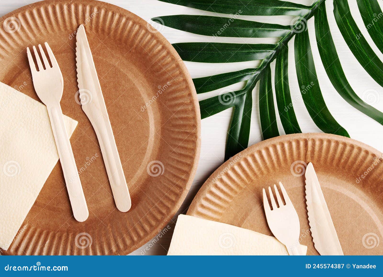 Zero Waste Tableware, Disposable Biodegradable Ecological Organic ...
