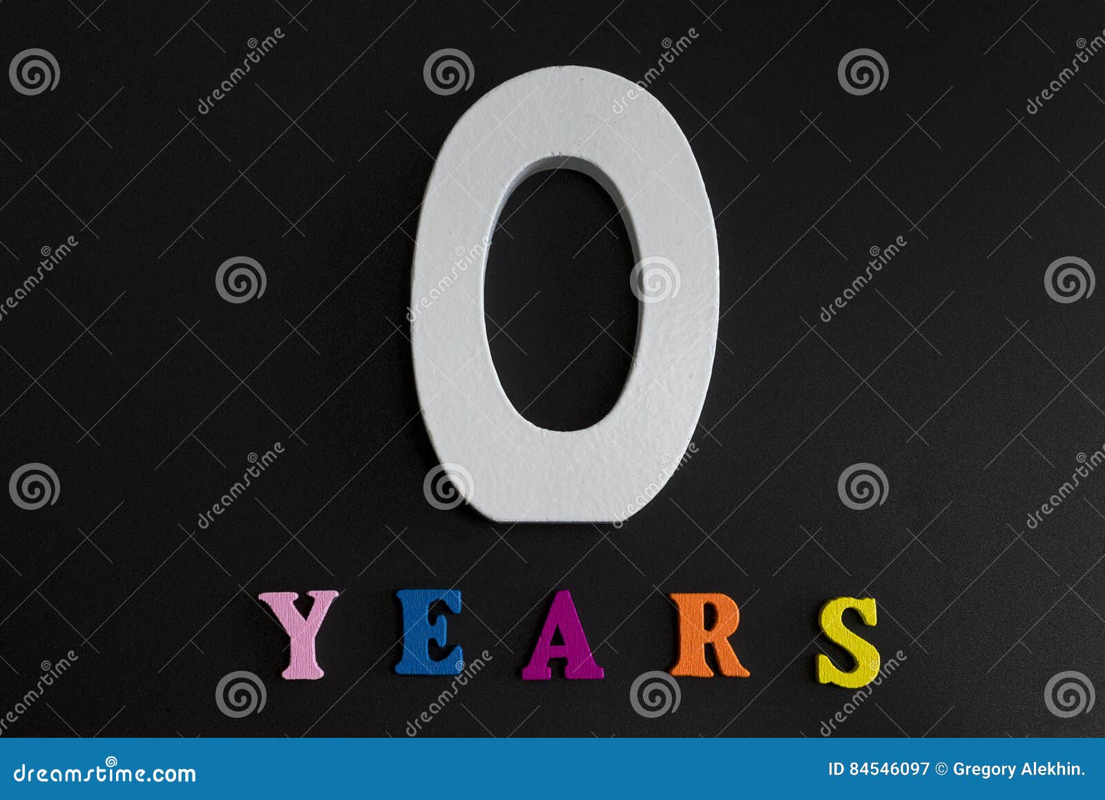 The zero years. stock image. Image of blue, white, orange - 84546097