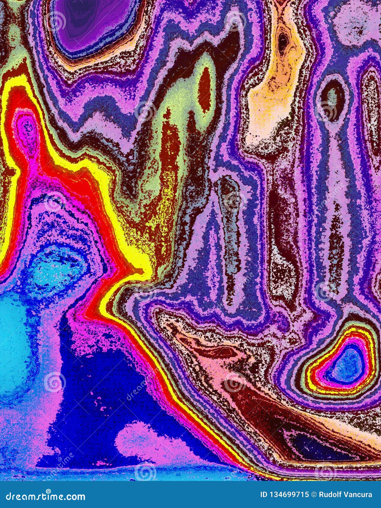 Zestful Dynamic Abstract of Refined Colors Stock Illustration ...