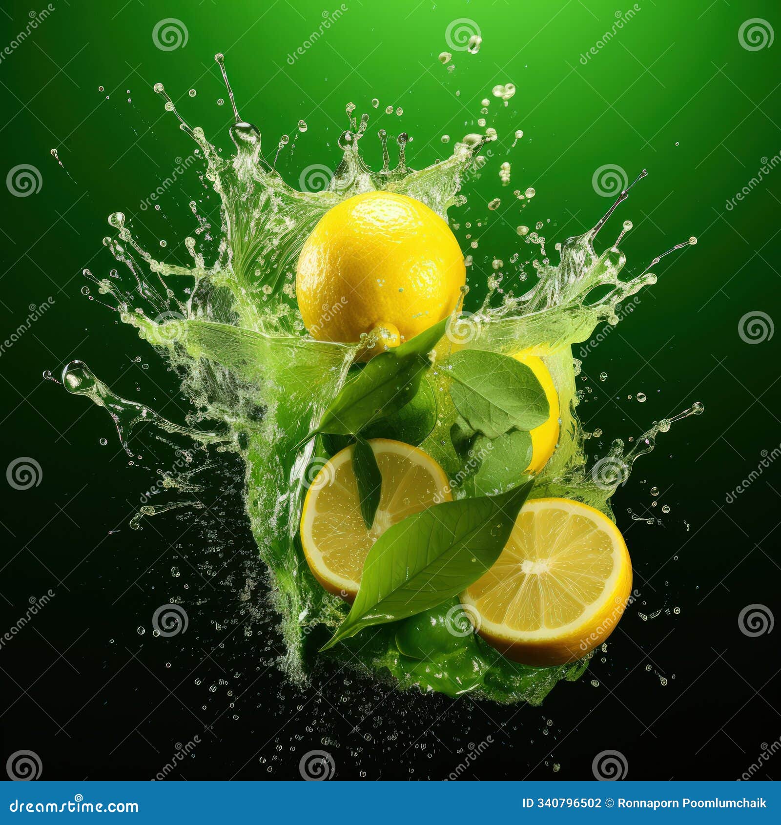 Zesty Lemon Drizzle Cake Slice With Moist Sponge And Sweet Syrup Stock ...