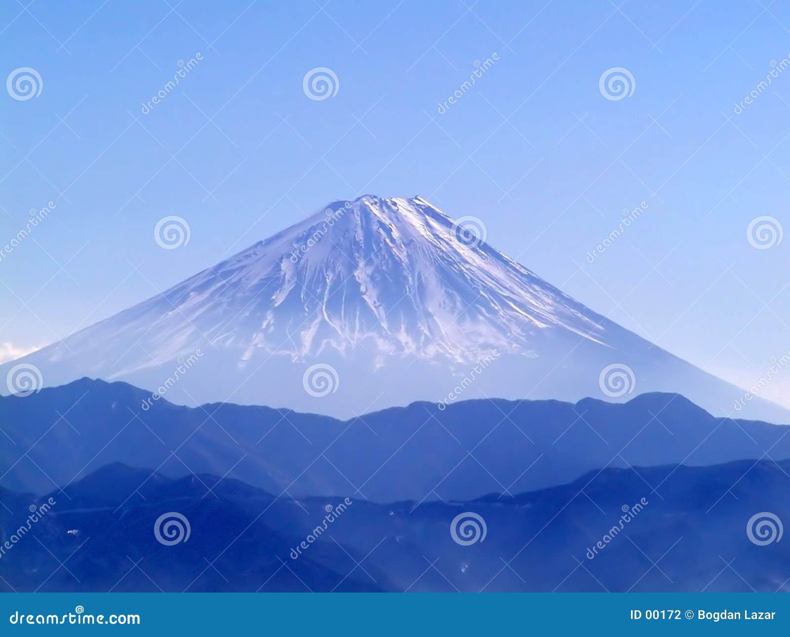 Zet Fuji op stock foto. Image of krater, japan, sneeuw, vulkaan - 172