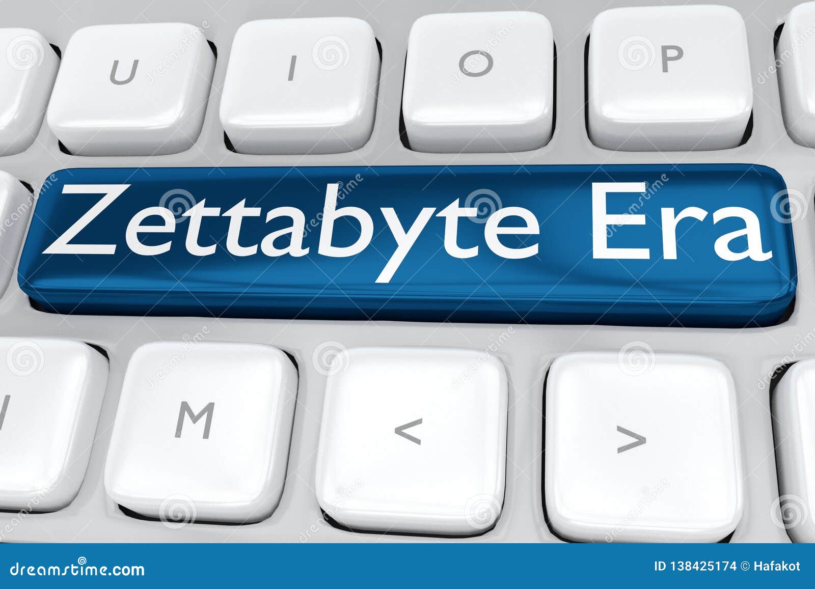 Zettabyte Era concept stock illustration. Illustration of binary ...