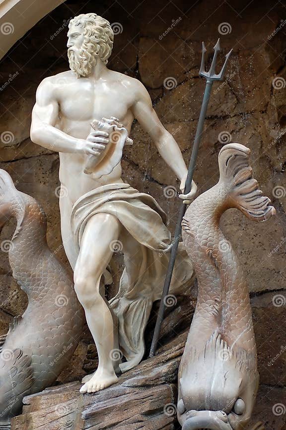 Zeus stock image. Image of carving, mythology, fish, beard - 851141