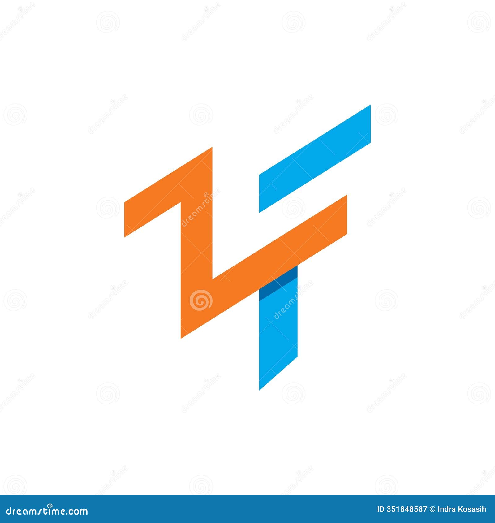 Zf Initial Letter Logo Design. Zf Symbol Icon Illustration Design, Sign ...