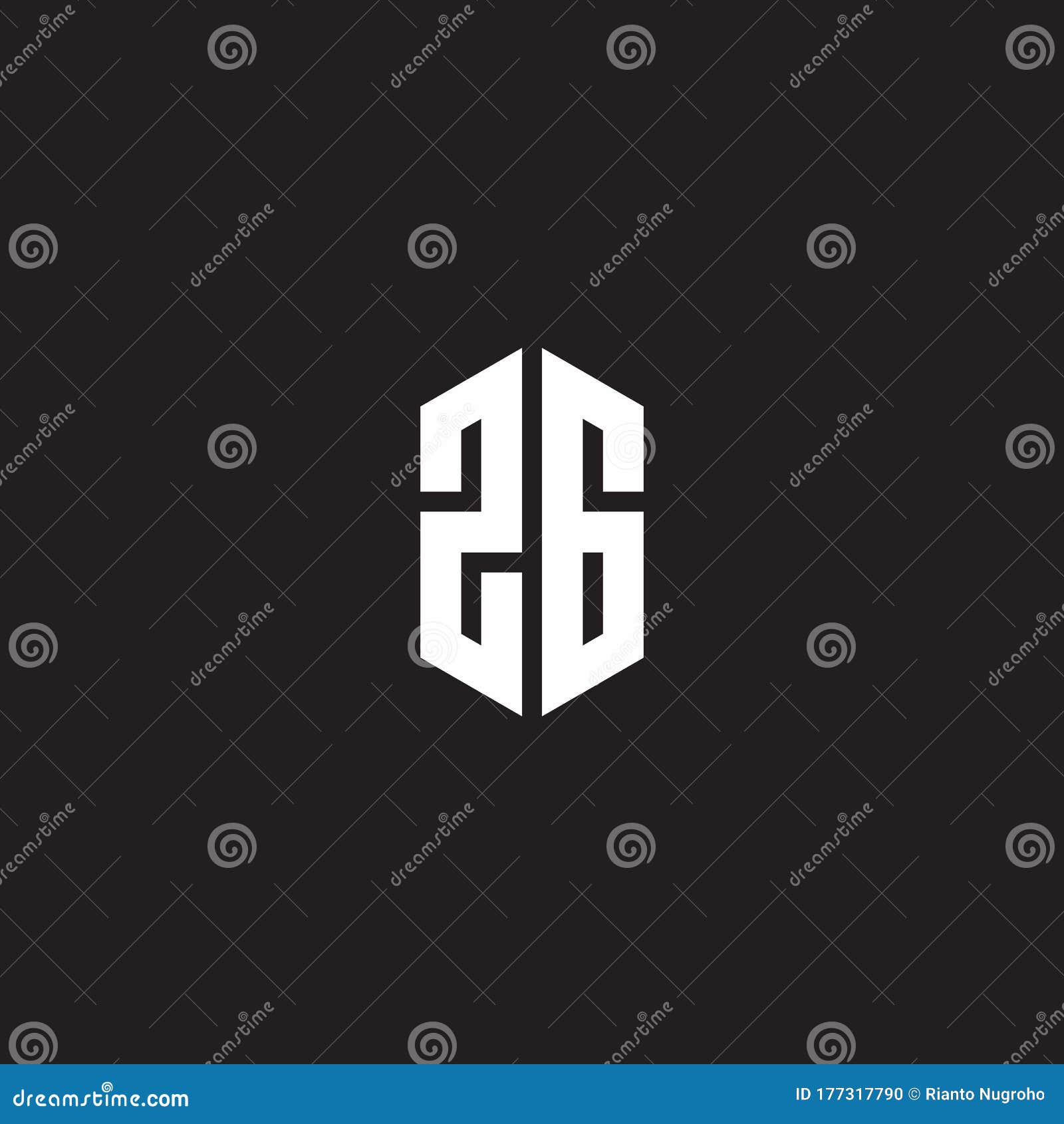ZG Logo Monogram with Hexagon Shape Style Design Template Stock Vector ... ZG Logo Monogram with Hexagon Shape Style Design Template Stock Vector ...