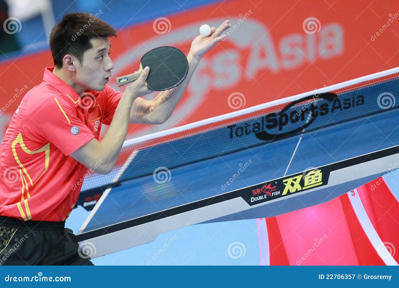 ZHANG Jike (CHN) editorial photography. Image of tennis - 22706357