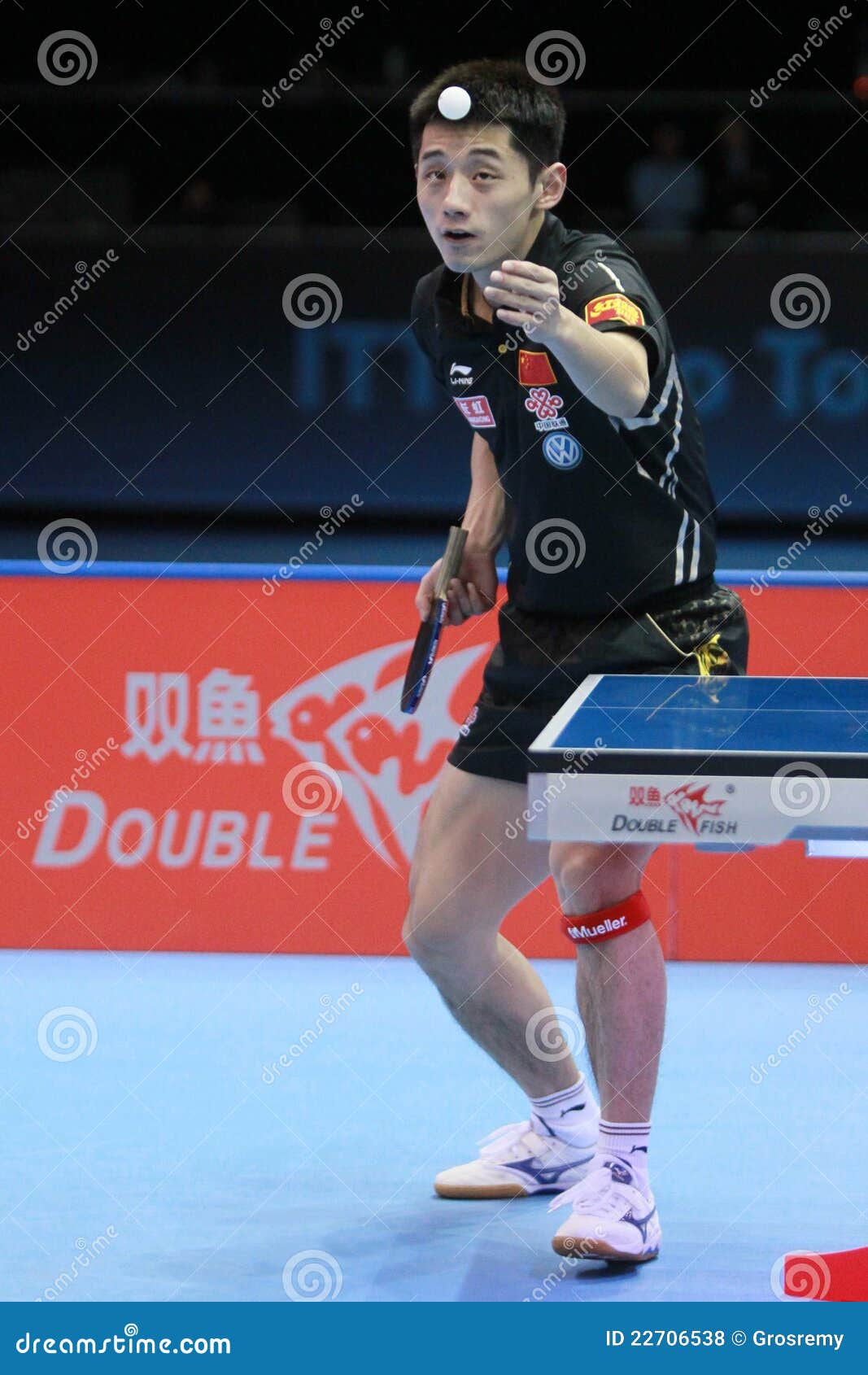 ZHANG Jike (CHN) editorial stock photo. Image of sport - 22706538