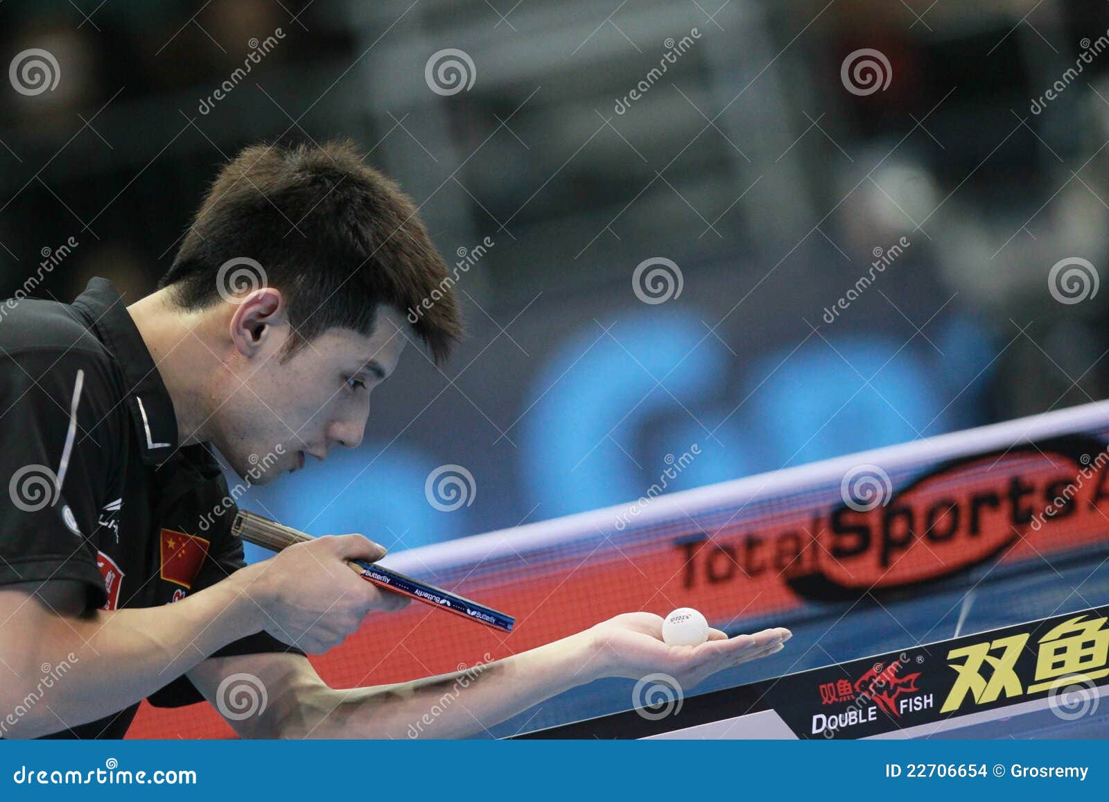 ZHANG Jike (CHN) editorial stock image. Image of table - 22706654