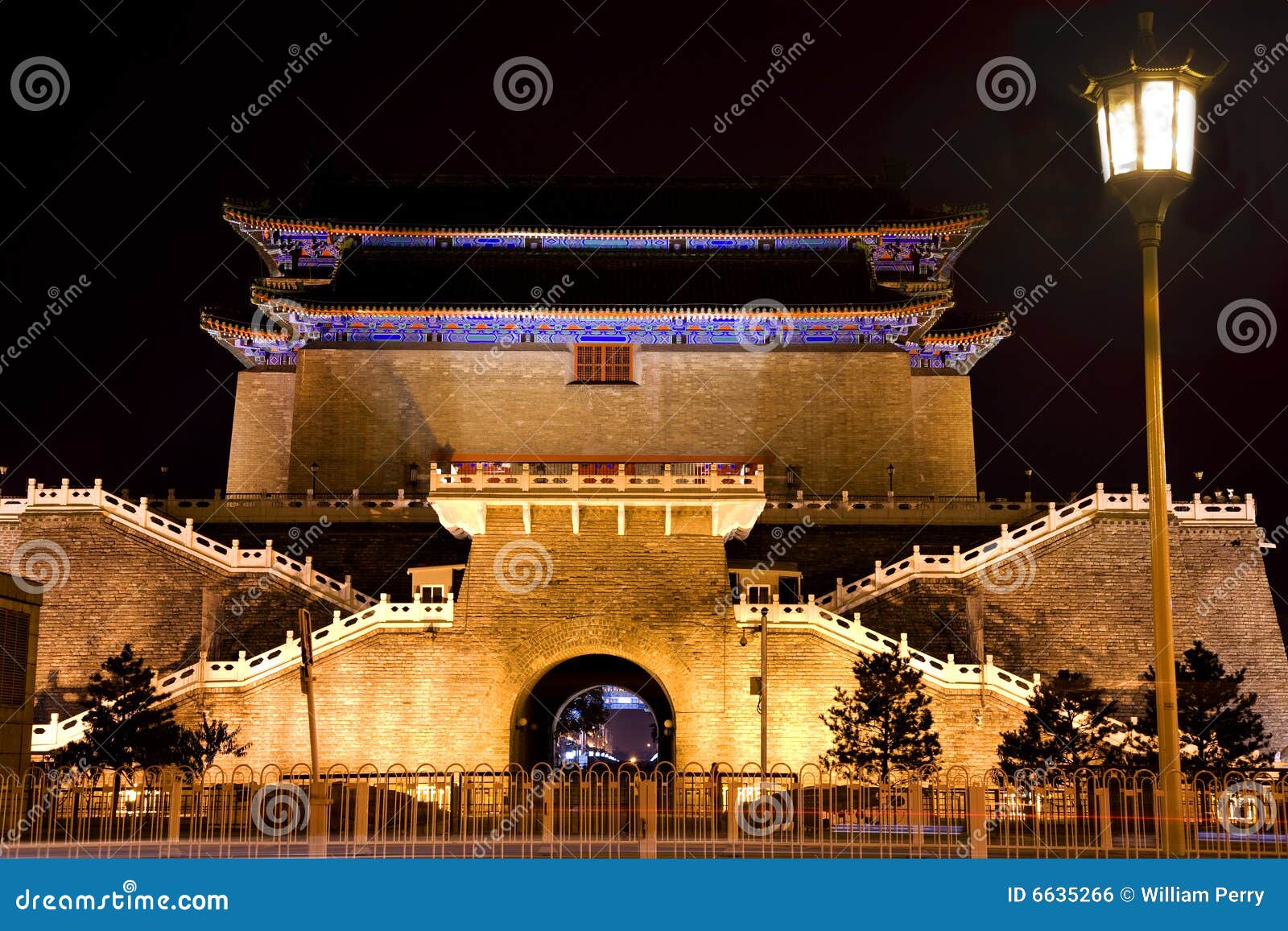 Zhengyang Gate stock photo. Image of gate, architecture - 6635266