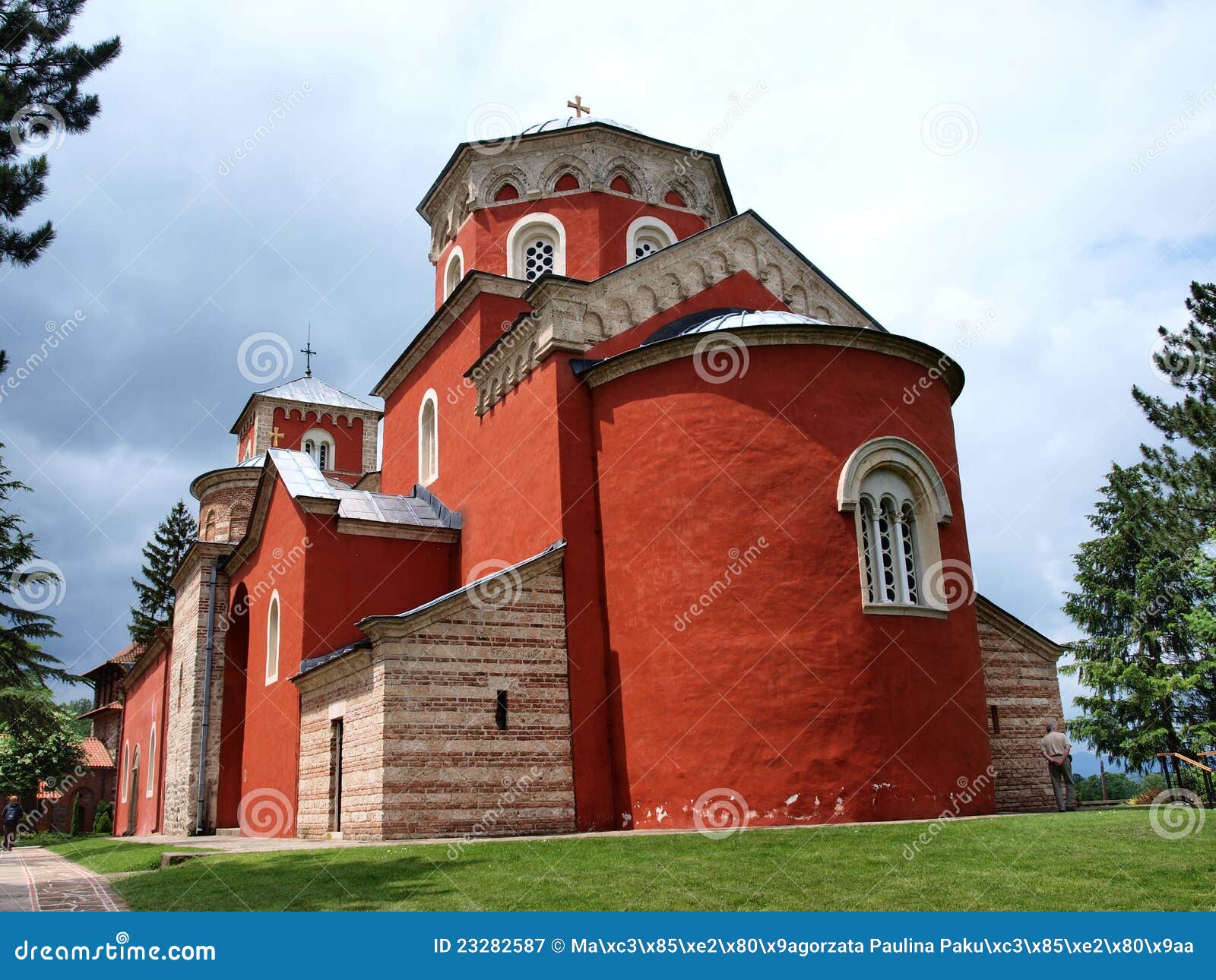 Zica monastery, Serbia editorial photography. Image of generic - 23282587