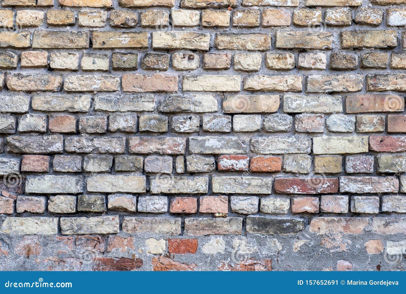 Ziegelmauer. Backstein Wand Mauerwerk Textur Backstein Muster ...