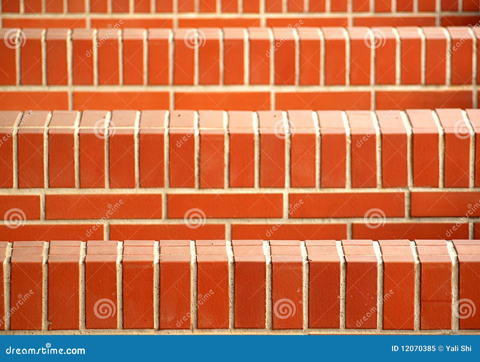 Ziegelstein-Muster stockbild. Bild von hintergrund, fokus - 12070385