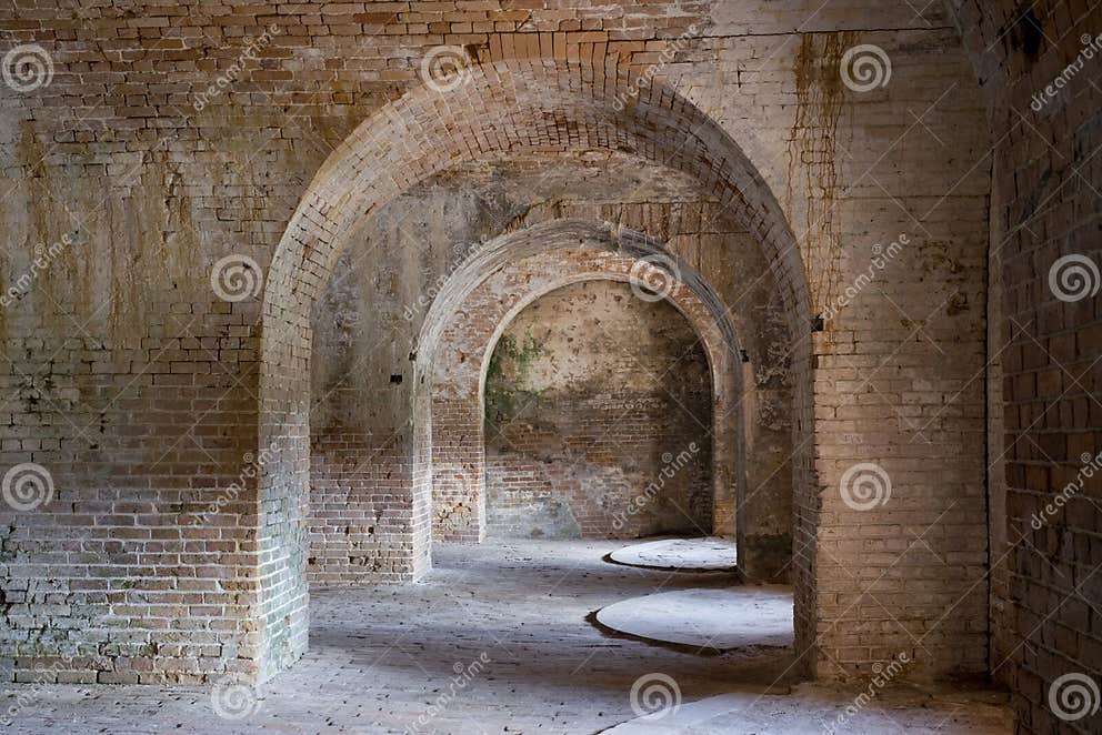 Ziegelstein-Torbogen stockbild. Bild von ziegelsteine - 30346795