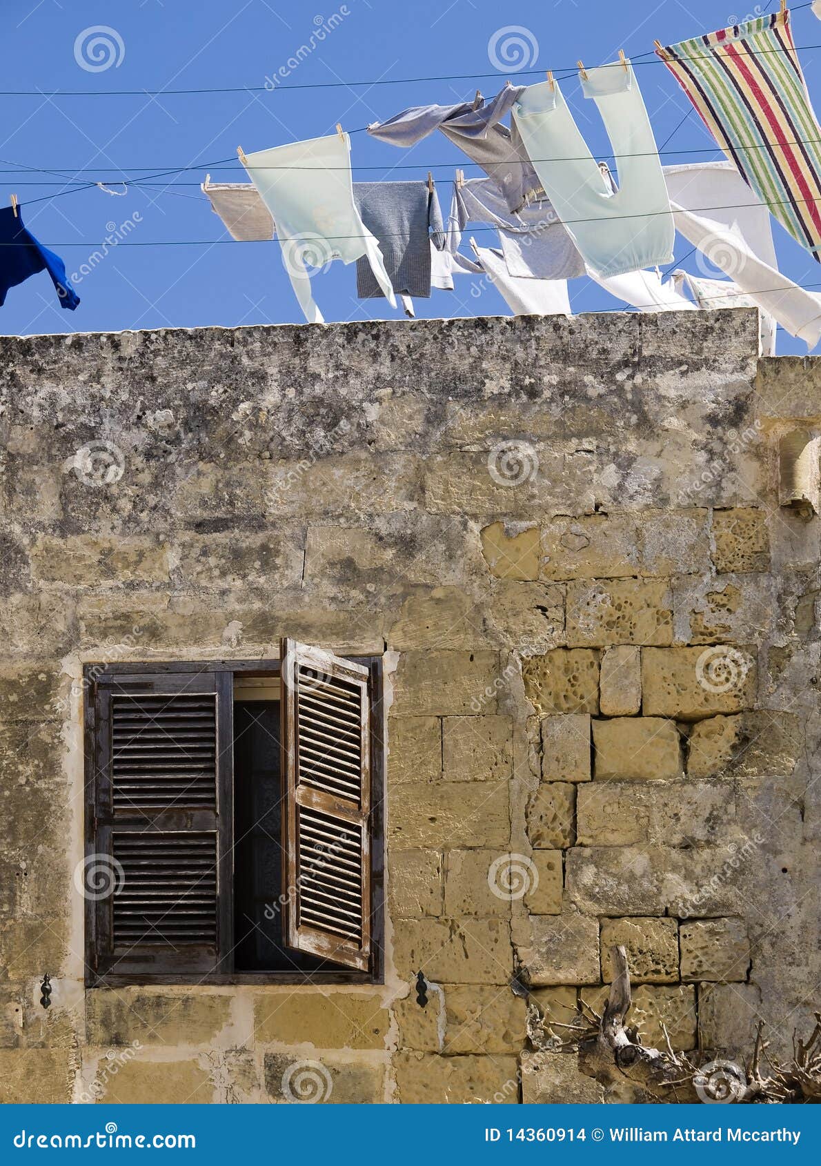 Ziffa w Rih stock photo. Image of rope, malta, drying - 14360914