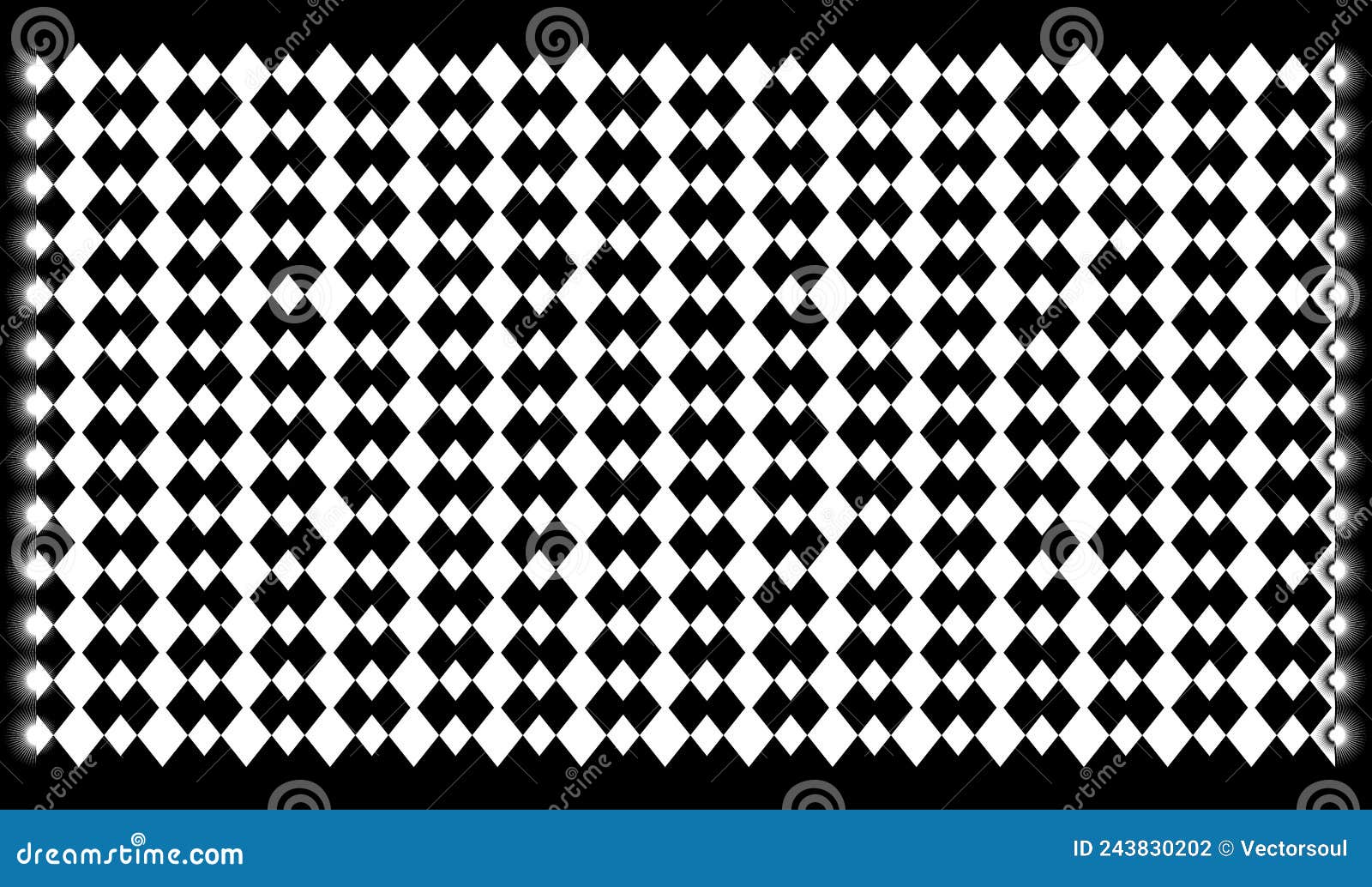 Zig-zag, Criss-cross Edgy Lines Pattern Element Stock Vector ...