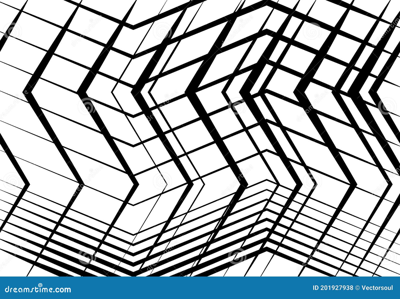 Zig-zag, Criss-cross, Serrated, Crinkled Angular Grid, Mesh, Lattice or ...