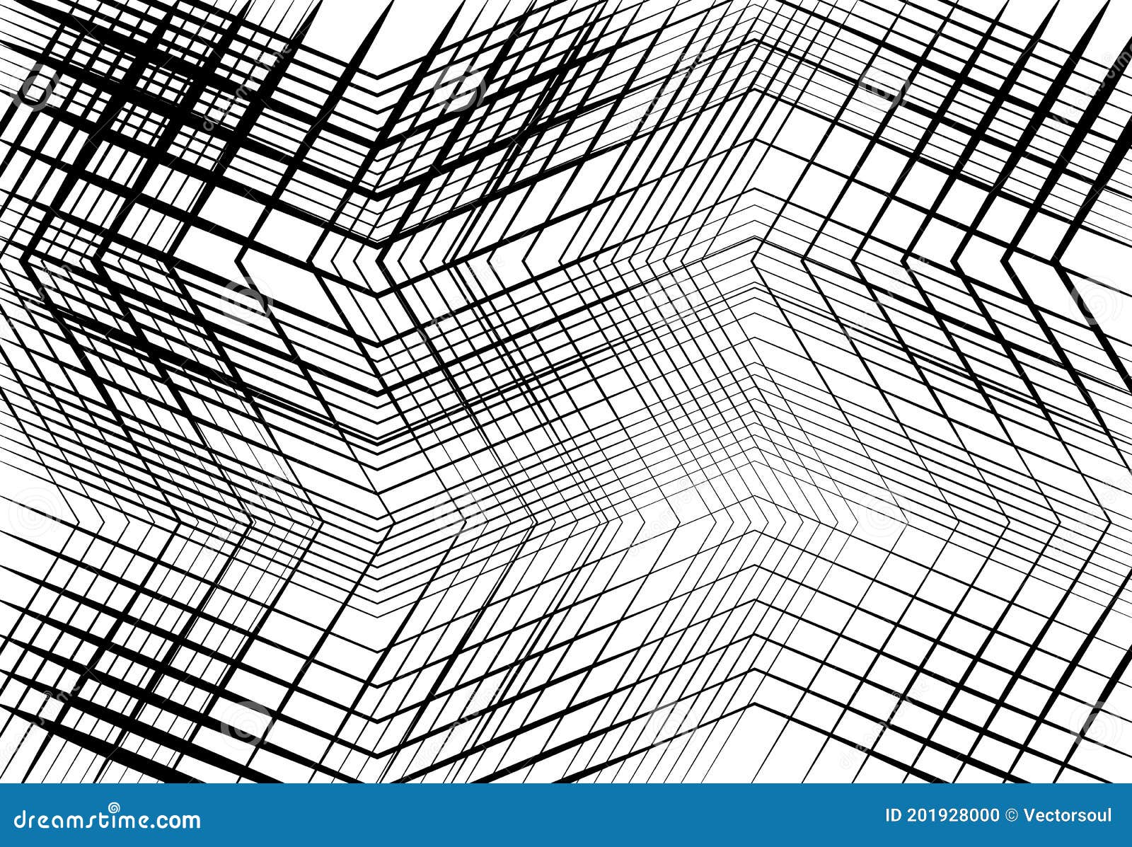 Zig-zag, Criss-cross, Serrated, Crinkled Angular Grid, Mesh, Lattice or ...