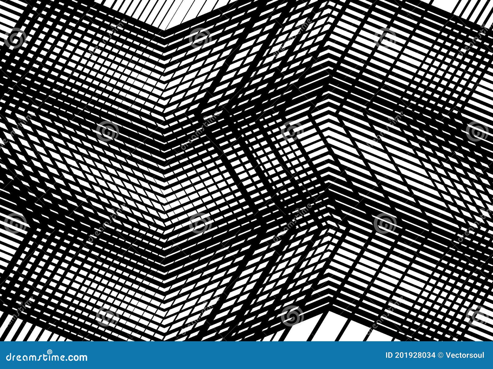 Zig-zag, Criss-cross, Serrated, Crinkled Angular Grid, Mesh, Lattice or ...