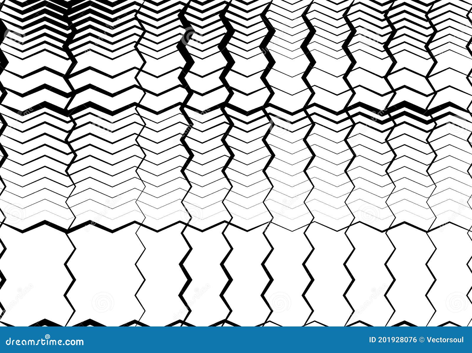 Zig-zag, Criss-cross, Serrated, Crinkled Angular Grid, Mesh, Lattice or ...