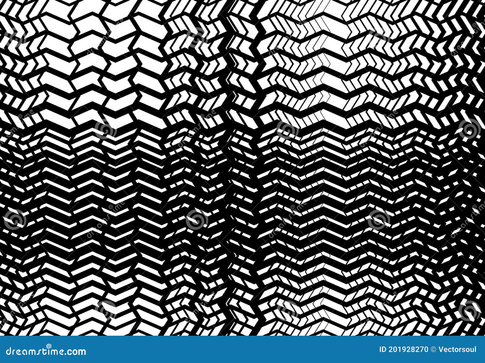 Zig-zag, Criss-cross, Serrated, Crinkled Angular Grid, Mesh, Lattice or ...