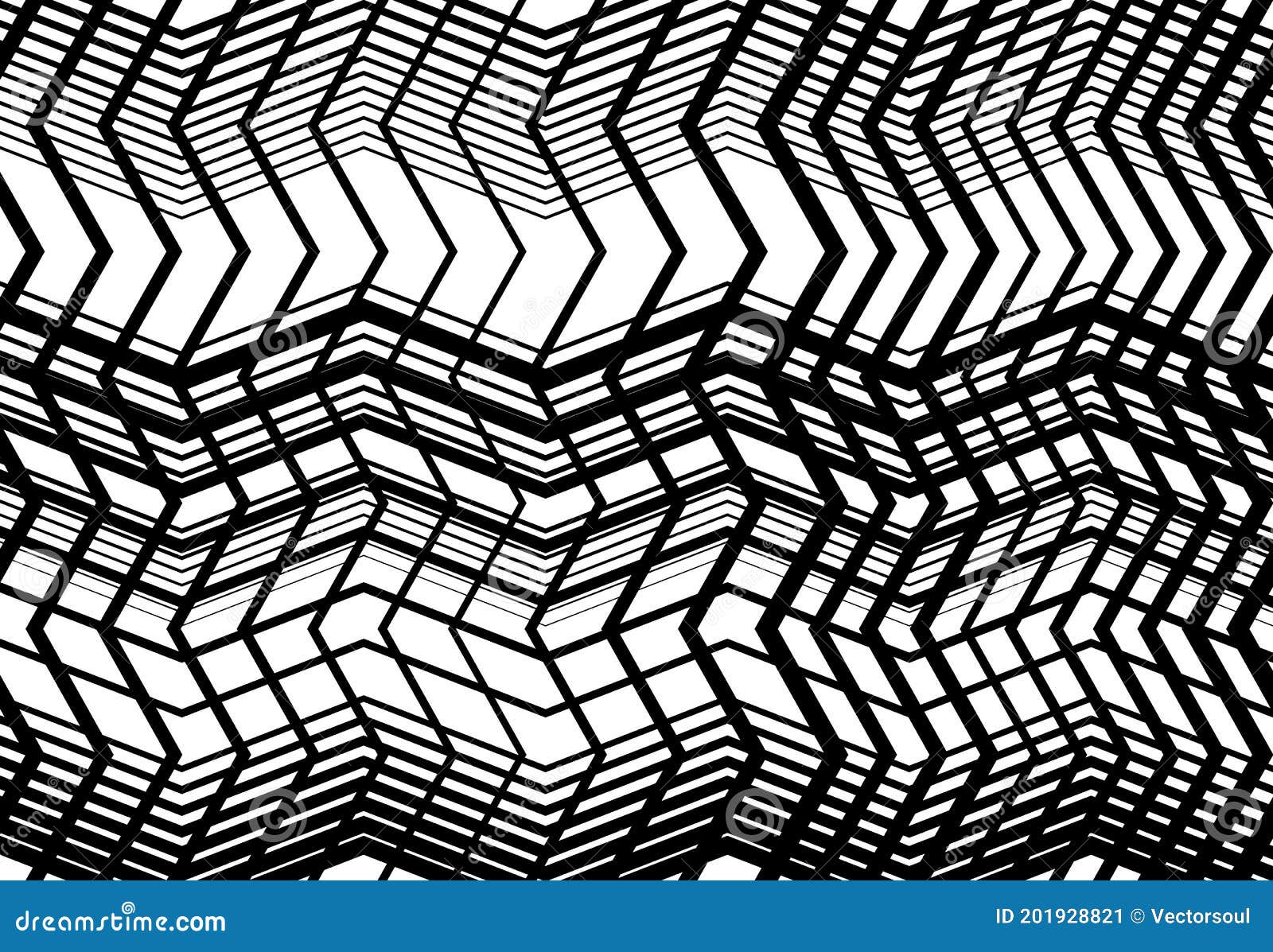 Zig-zag, Criss-cross, Serrated, Crinkled Angular Grid, Mesh, Lattice or ...