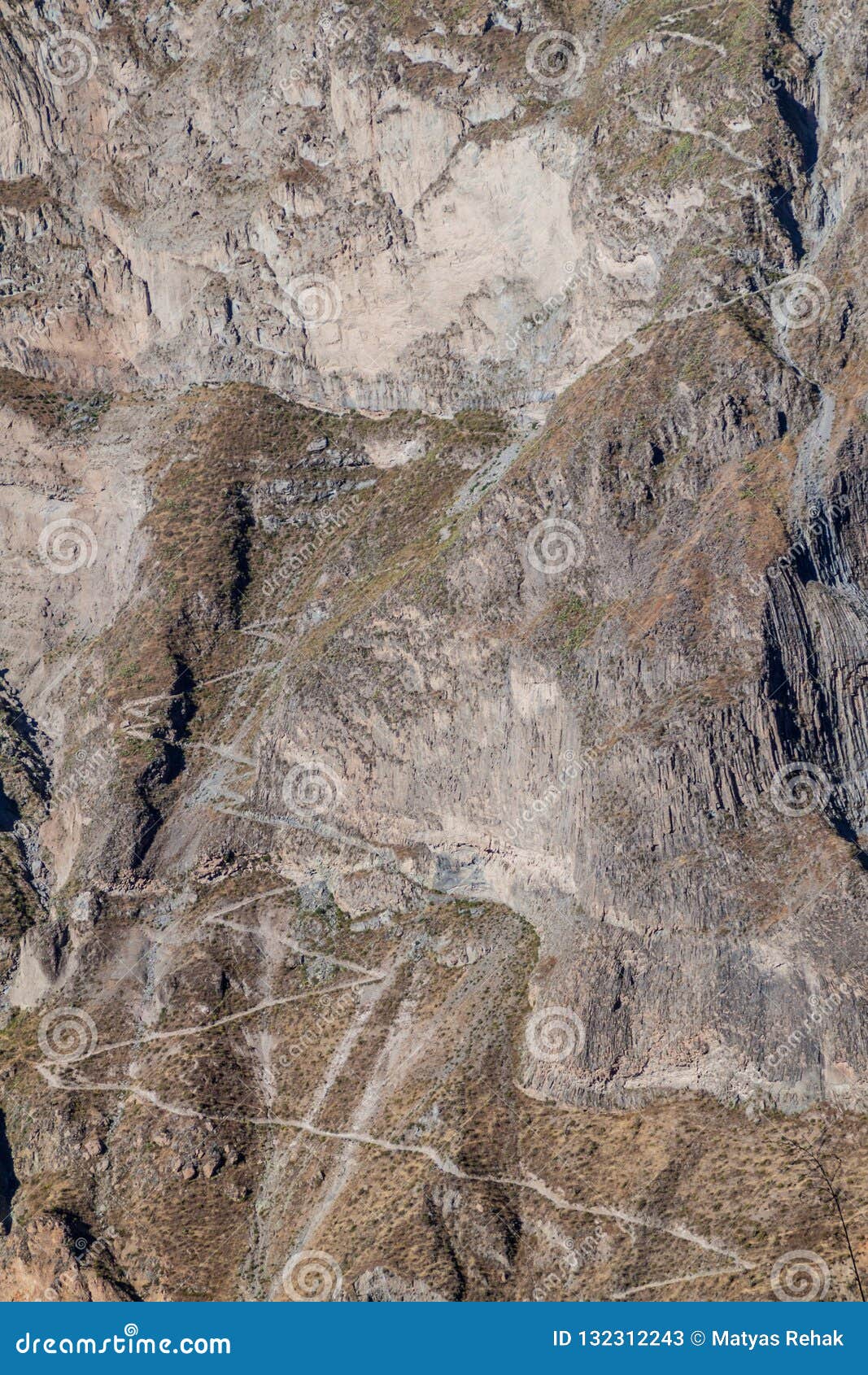 Zig zag path stock image. Image of american, rugged - 132312243