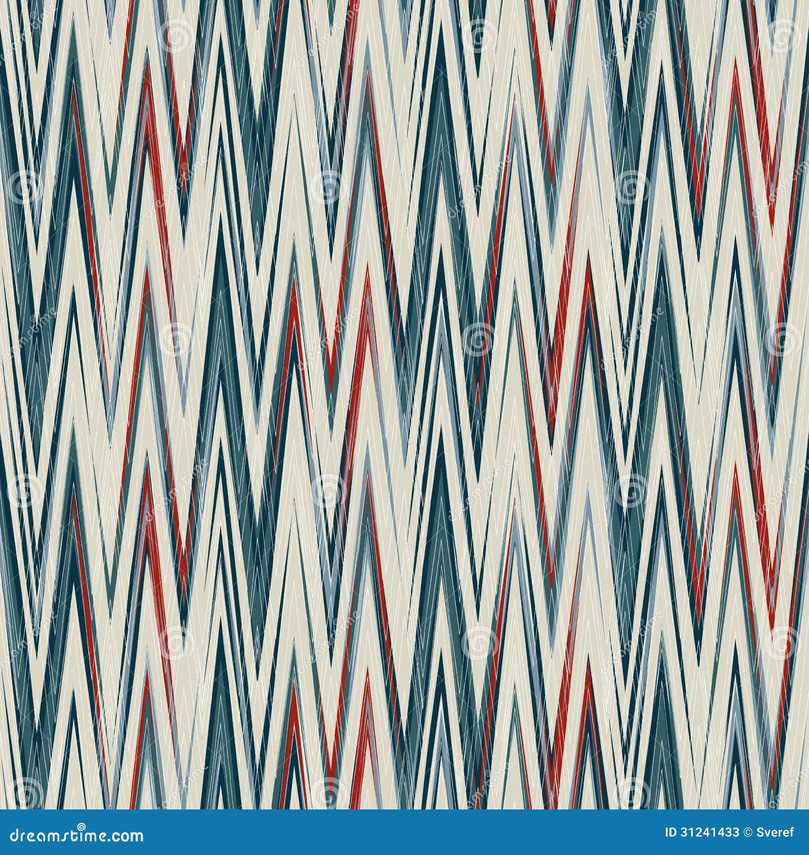 Zig zag print stock vector. Illustration of texture, graphic - 31241433