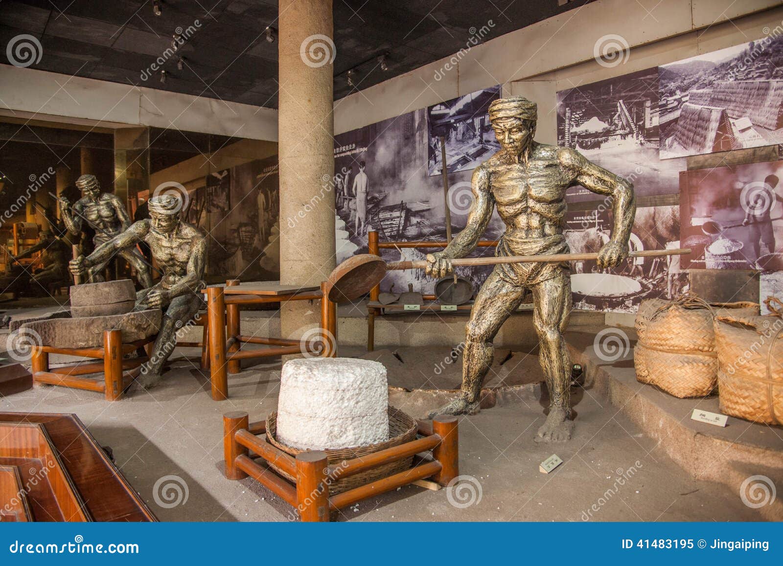 Zigong Salt Museum Shows The Process Model Of Ancient Salt Technology ...